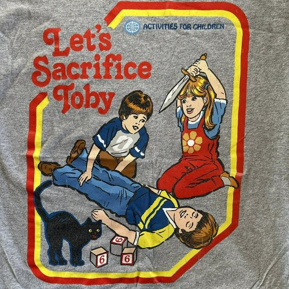 Threadless | Shirts | Lets Sacrifice Toby T Shirt Size S | Poshmark